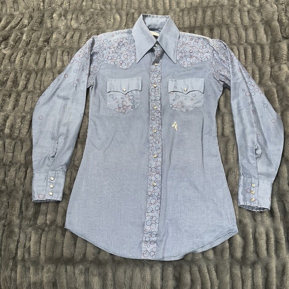 Larry Mahan | Shirts | Rare Vintage 6s 70s Mens Larry Mahan Western ...